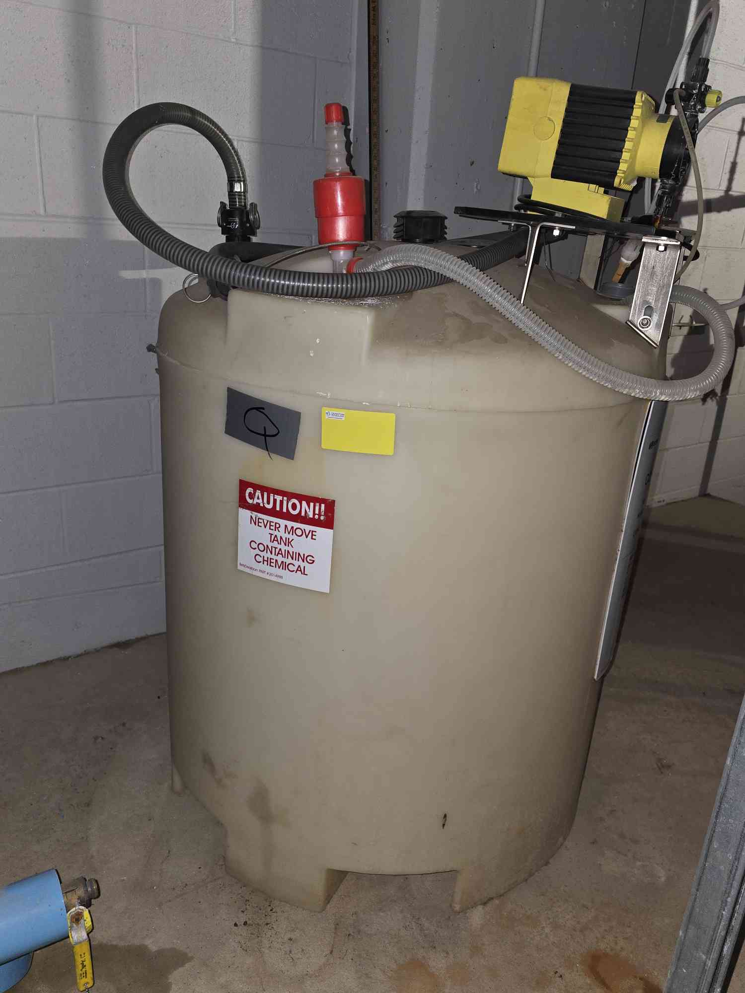 Suez Corrshield MD4103 Glycol Mixing Tank with Pump #22071 105Gal(SKU ...