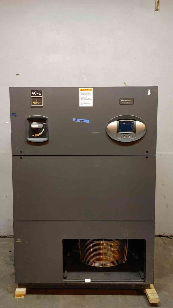 10 Ton Liebert Vertiv CRAC Unit 460V 3PH CW041 AC '15 Chilled Water ...