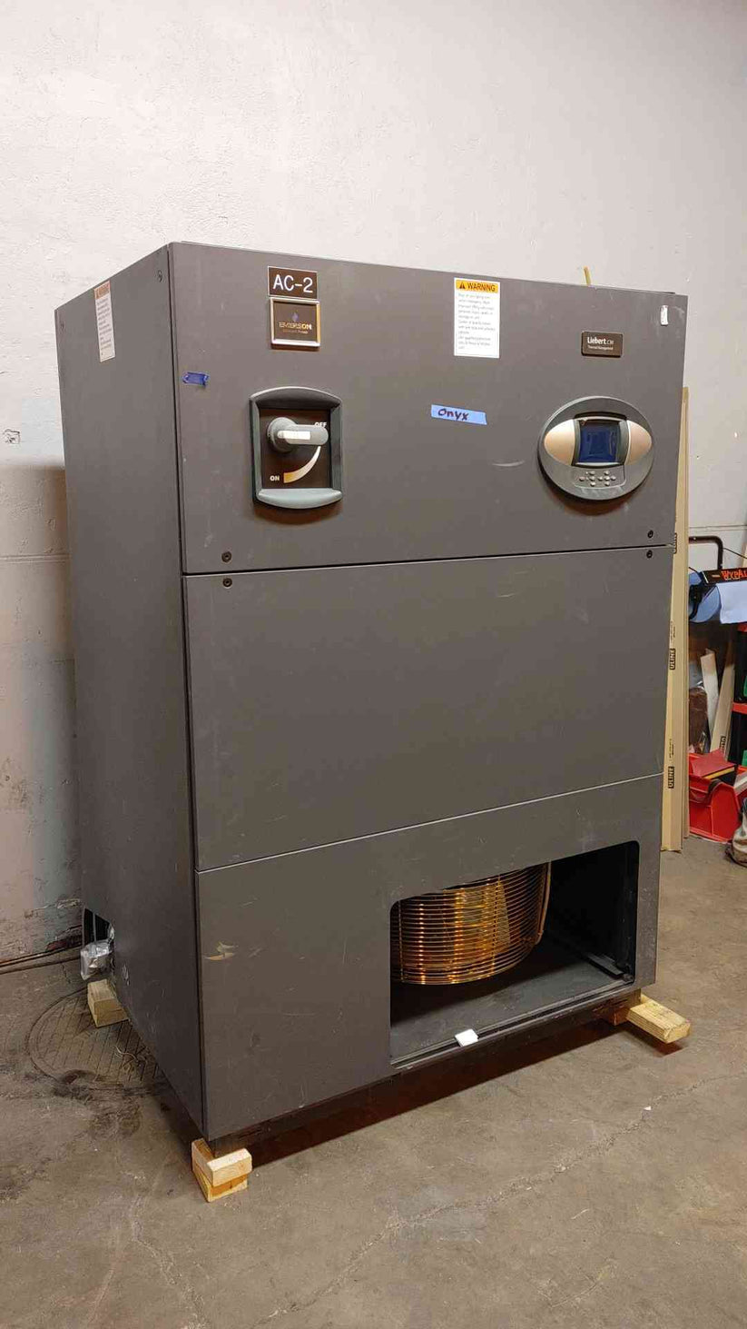 10 Ton Liebert Vertiv CRAC Unit 460V 3PH CW041 AC '15 Chilled Water ...