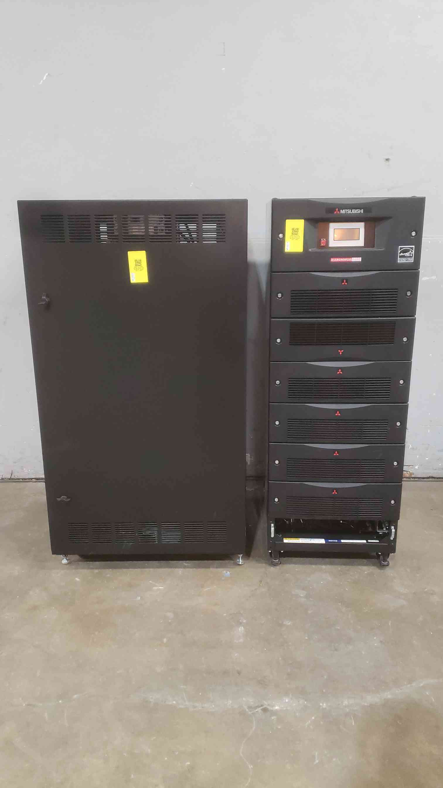 UP1133A 50KVA UPS W/ Battery Cabinet Diamond Series Mitsubishi (SKU: 1 ...